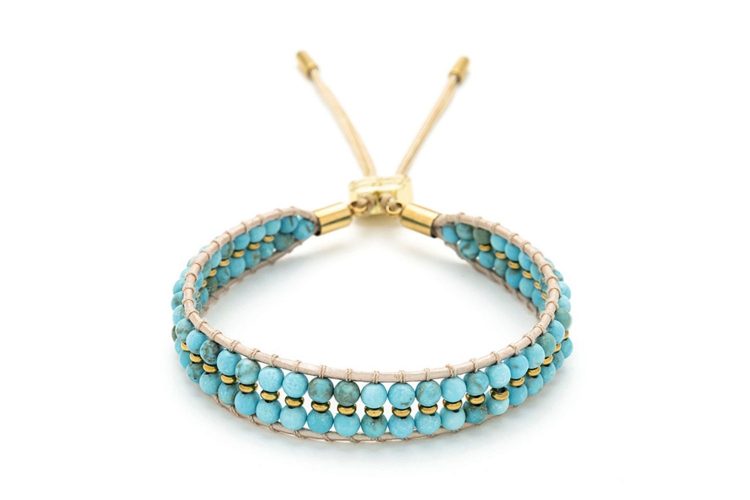 Lana Turquoise Gold Bracelet | Boho Betty